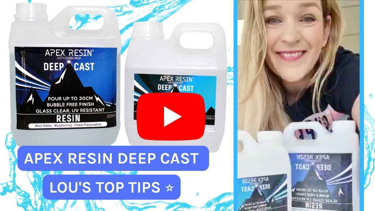Deep Pour Resin - Apex Resin Top Tips with Lou from Create and Bloom