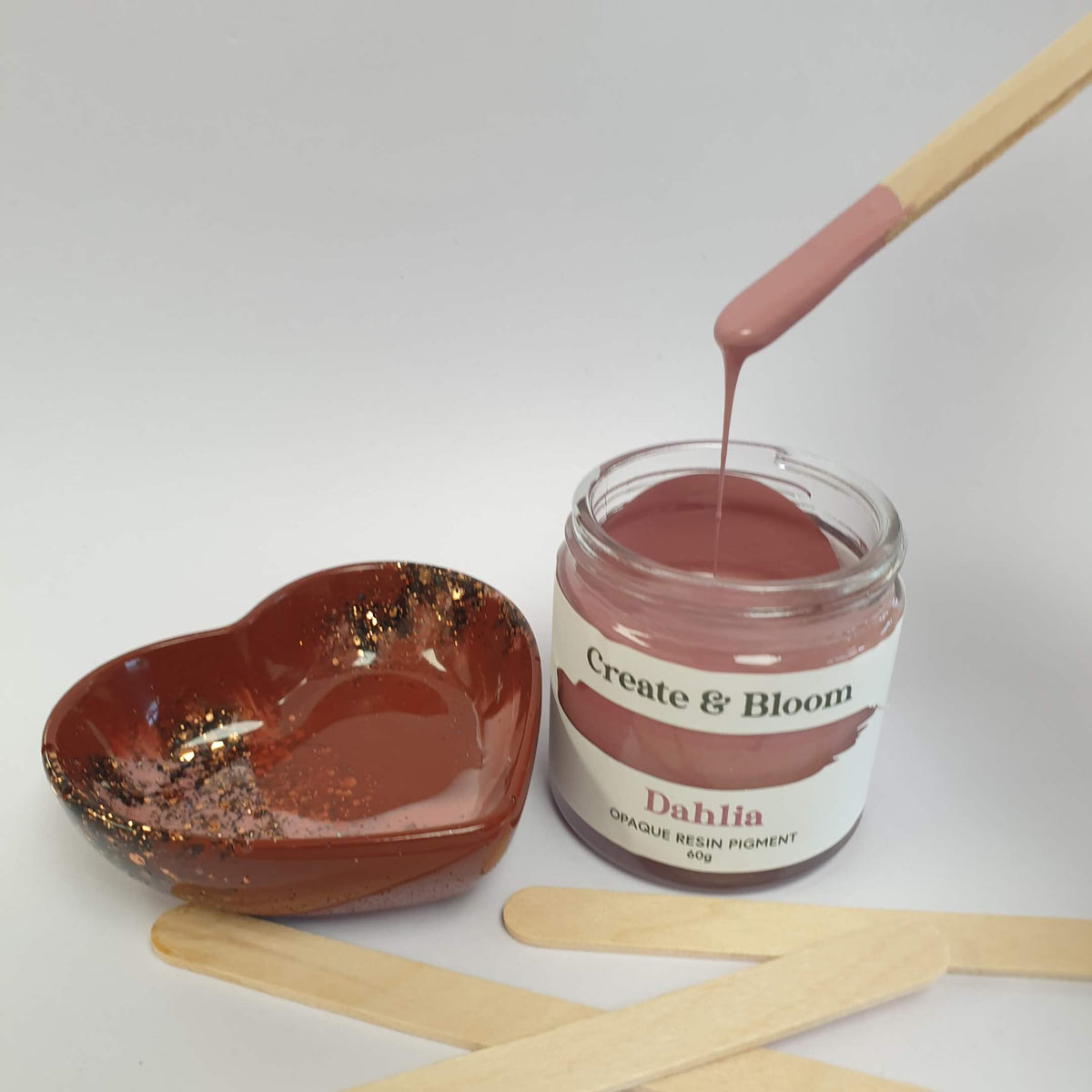 Opaque Resin Pigment Paste: Dahlia Pink – Apex Resin