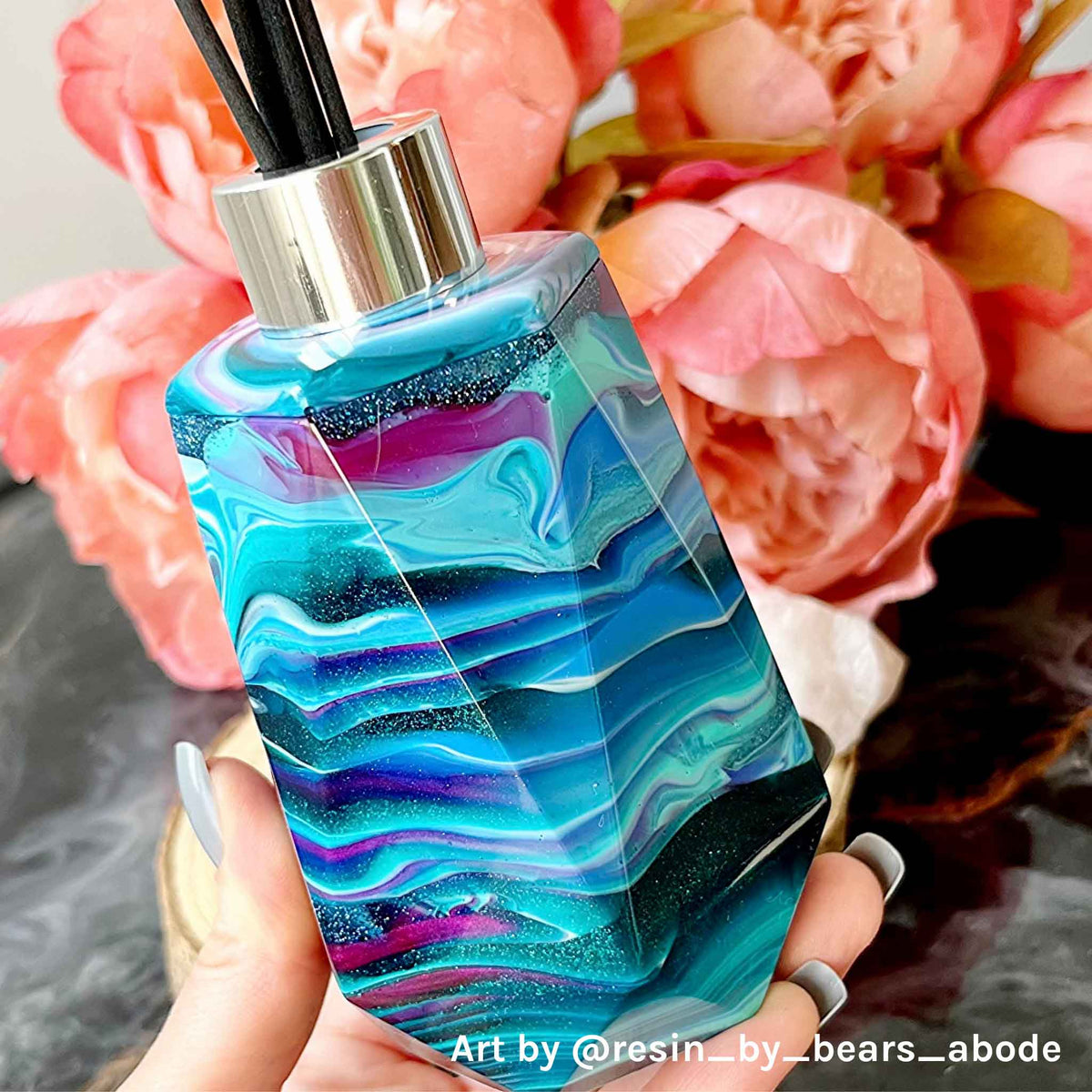 1 to 1 Resin Art Class -Resin Marble Effect Masterclass – Apex Resin