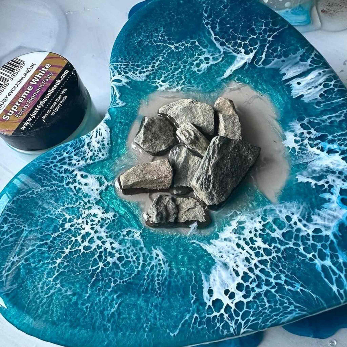 Epoxy Resin Pigment Paste | Supreme White – Apex Resin
