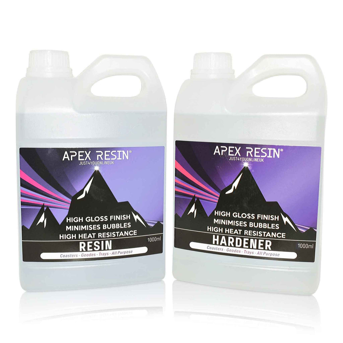 Clear Epoxy Resin - All Purpose clear casting resin, heat resistant ...